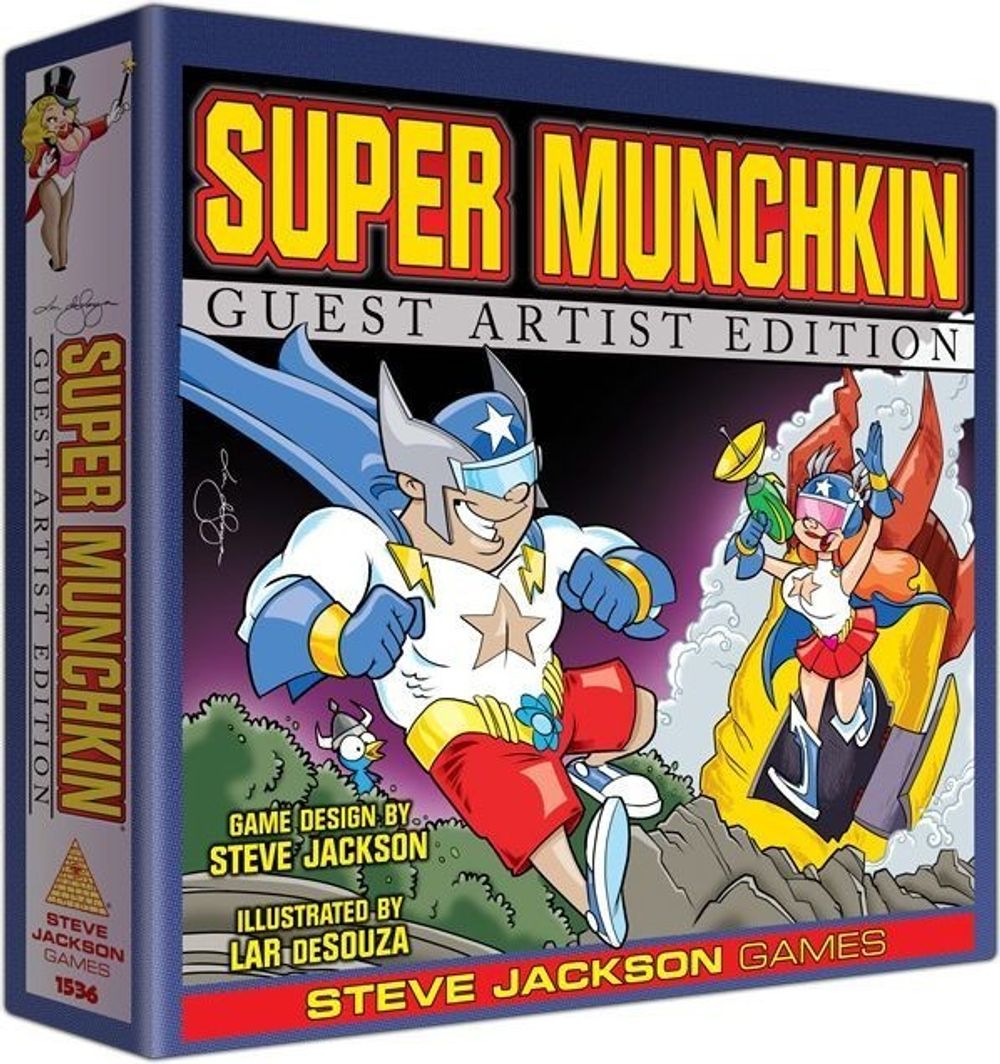 Steve Jackson Games Super Munchkin Guest Artist Edition | Buy online at ...