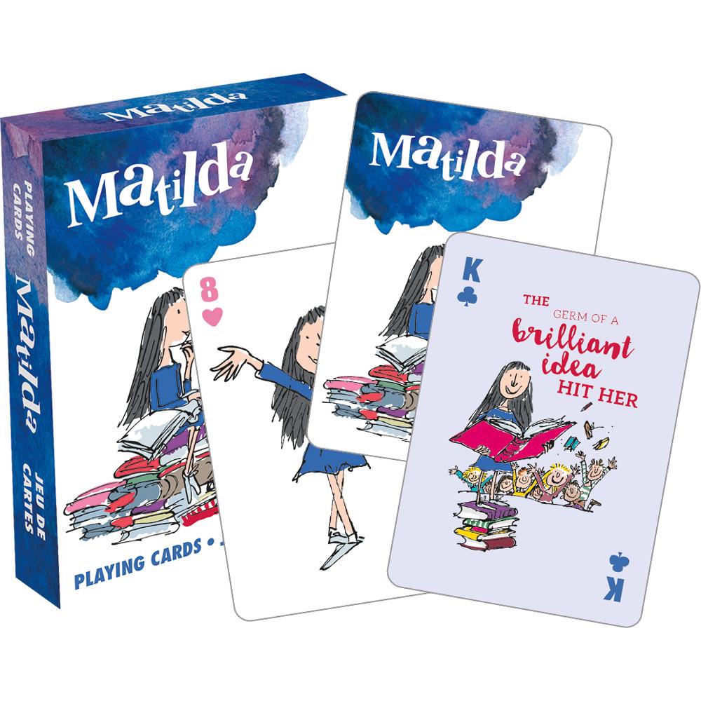 Aquarius Roald Dahl Matilda Playing Cards | Buy online at The Nile