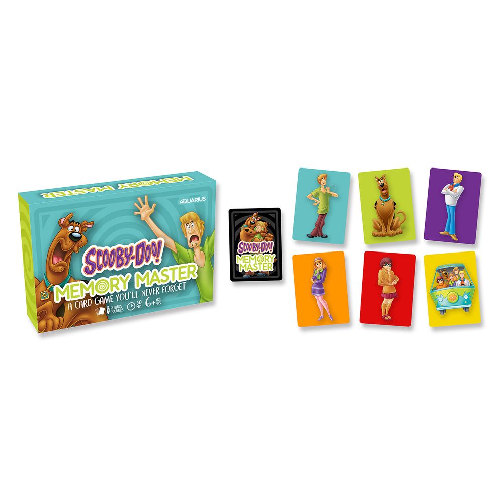 Aquarius Scooby Doo Memory Master Card Game | Buy online at The Nile