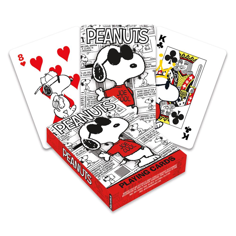 Aquarius Peanuts - Joe Cool Playing Cards | Buy online at The Nile