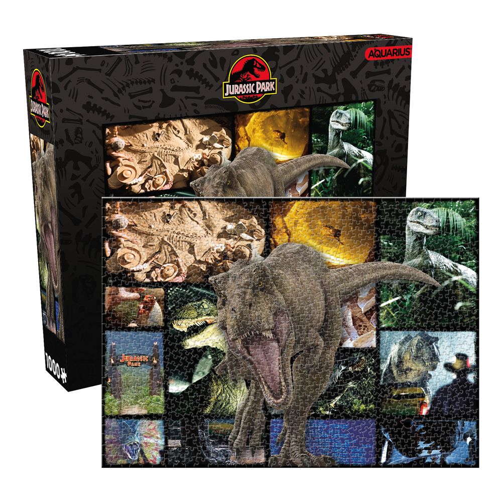 Aquarius Jurassic Park Collage Jigsaw Puzzle, 1000 Piece | Buy online ...