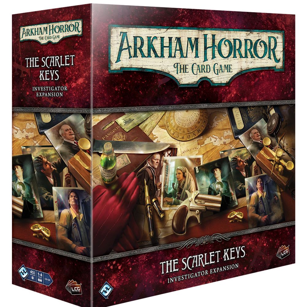 Fantasy Flight Games Arkham Horror The Card Game - The Scarlet Keys ...