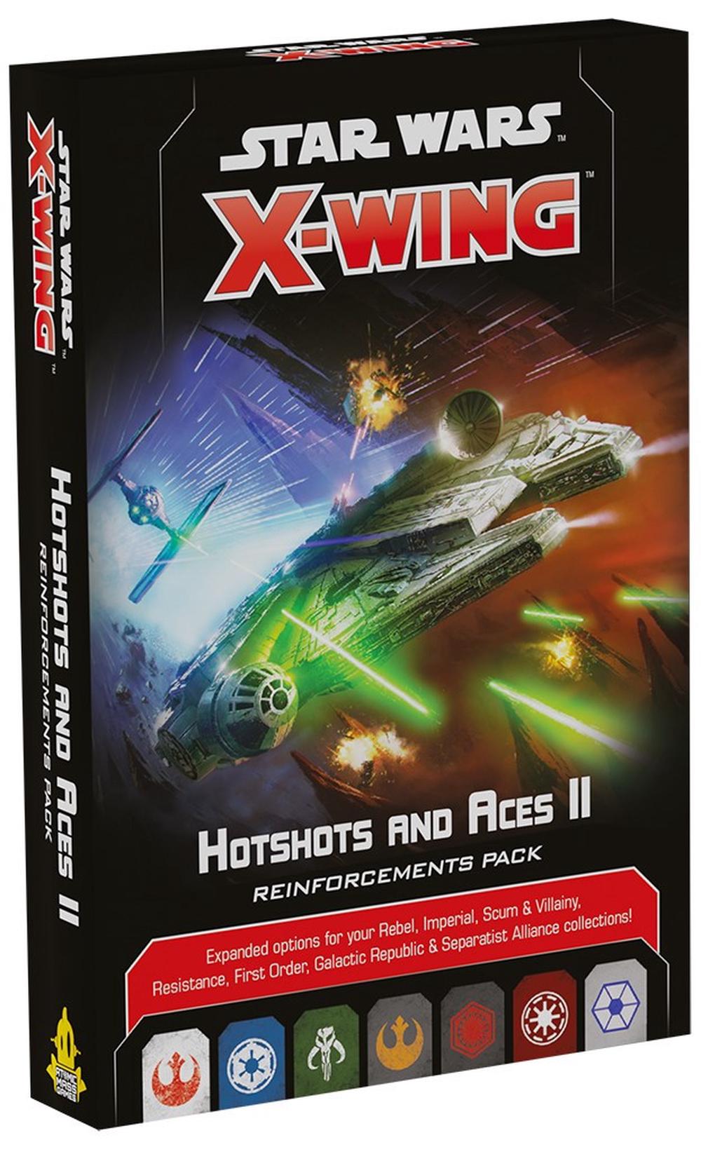 Atomic Mass Games Star Wars: X-Wing - 2nd Edition Hotshots & Aces II Reinforcements Pack | Buy ...