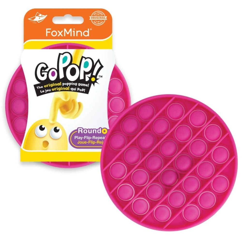Foxmind Go Pop! Fidget Toy (Hot Pink) | Buy online at The Nile