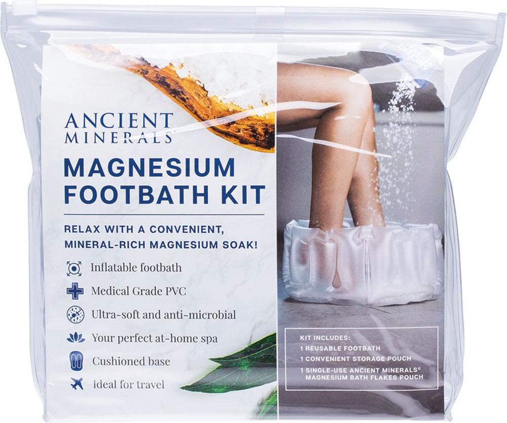 Ancient Minerals Inflatable Magnesium Footbath Kit | Buy online at The Nile