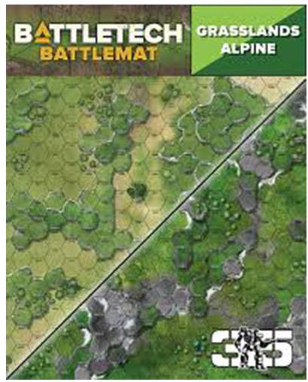 Catalyst Game Labs BattleTech Battle Mat - Grasslands Alpine | Buy ...