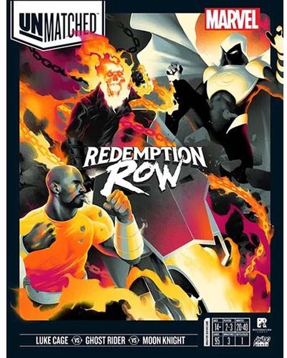 Restoration Games Marvel - Unmatched: Redemption Row Board Game | Buy ...