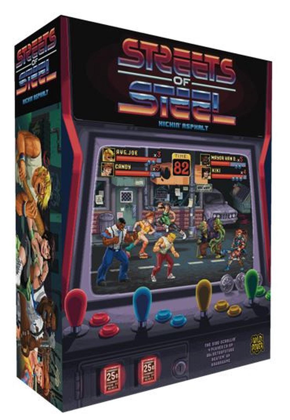 Greater Than Games Streets of Steel: Kickn' Asphalt Board Game | Buy ...