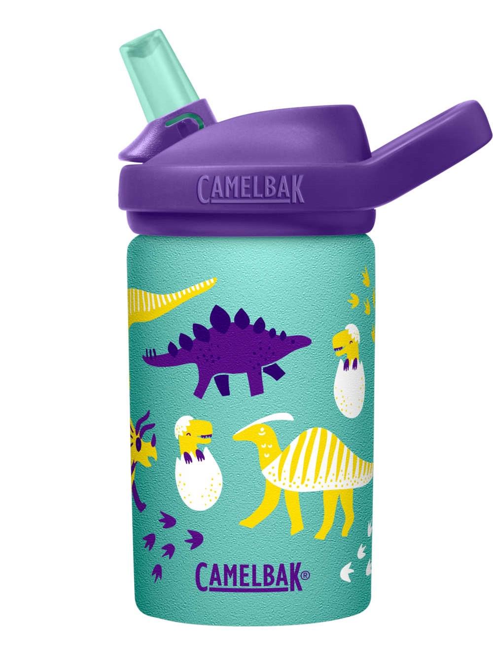 CamelBak eddy+ Kids Stainless Steel Water Bottle (Airplanes) - 400mL ...