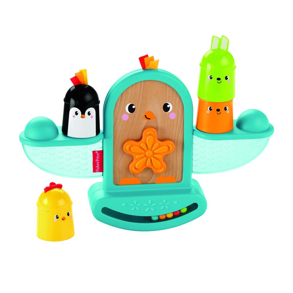 Fisher-Price Stack & Rattle Birdie Balance Stacker | Buy online at Tiny Fox