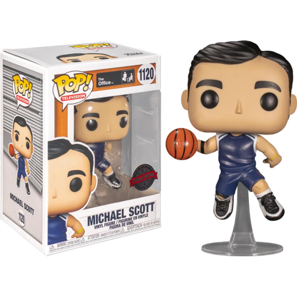 Funko The Office - Basketball Michael Pop! Vinyl Figure | Buy online at ...