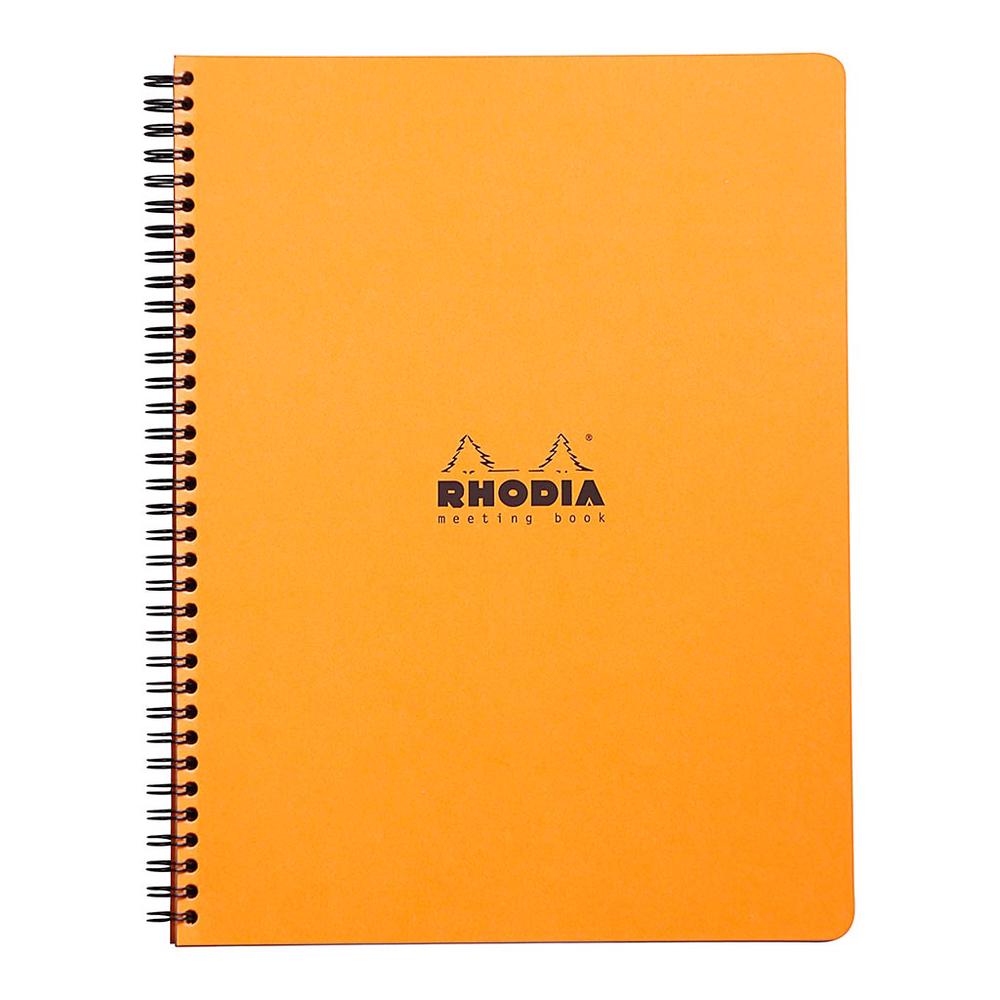 Rhodia Spiral Meeting Book (Orange) - A4 | Buy online at The Nile