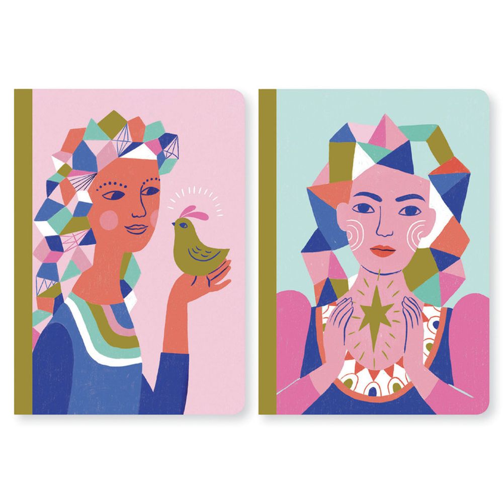 Djeco Sarah Little Notebooks, Set of 2 | Buy online at The Nile