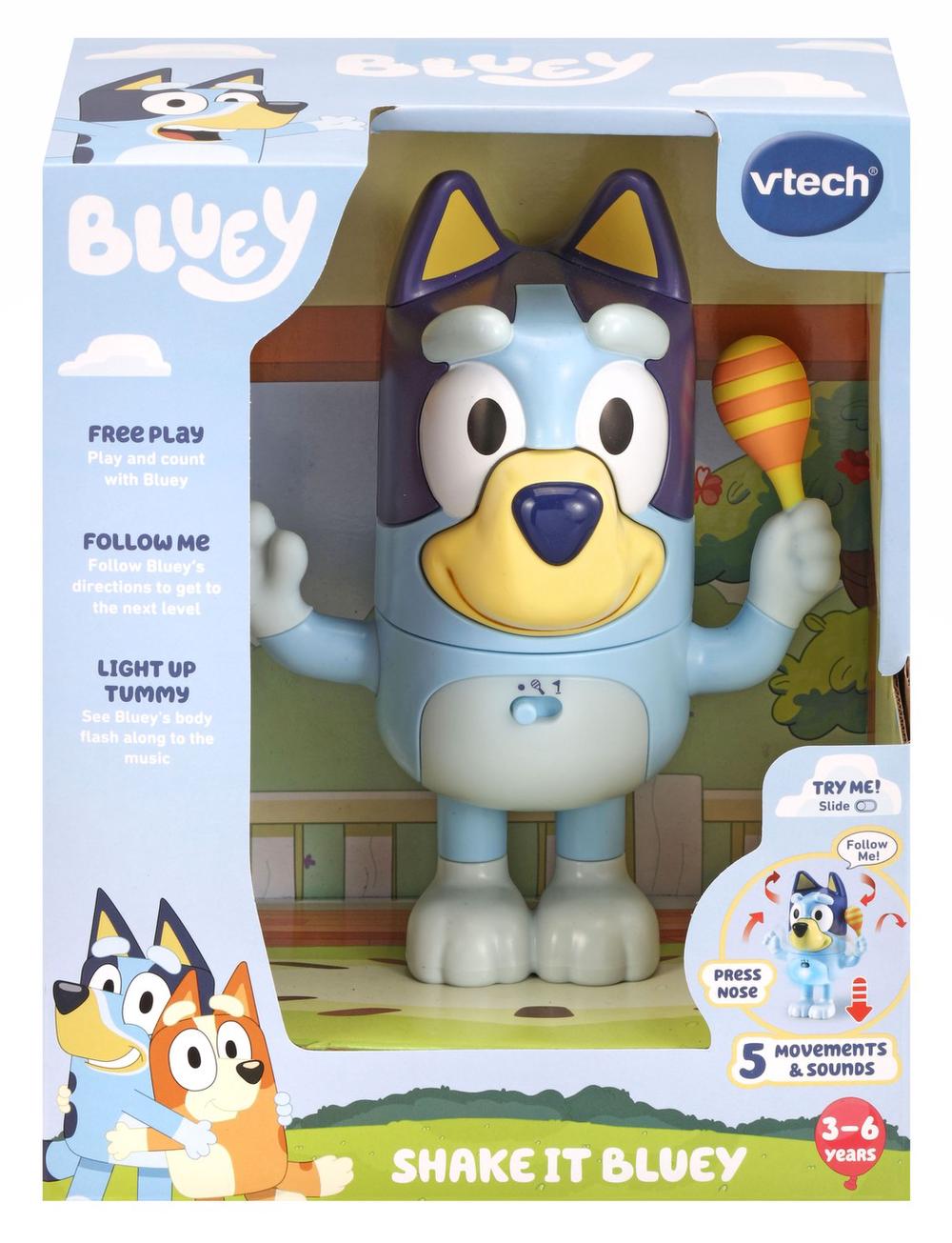 VTech Toys Shake It Bluey | Buy online at The Nile