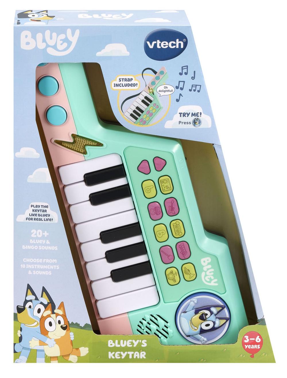 VTech Toys Bluey's Keytar | Buy online at The Nile