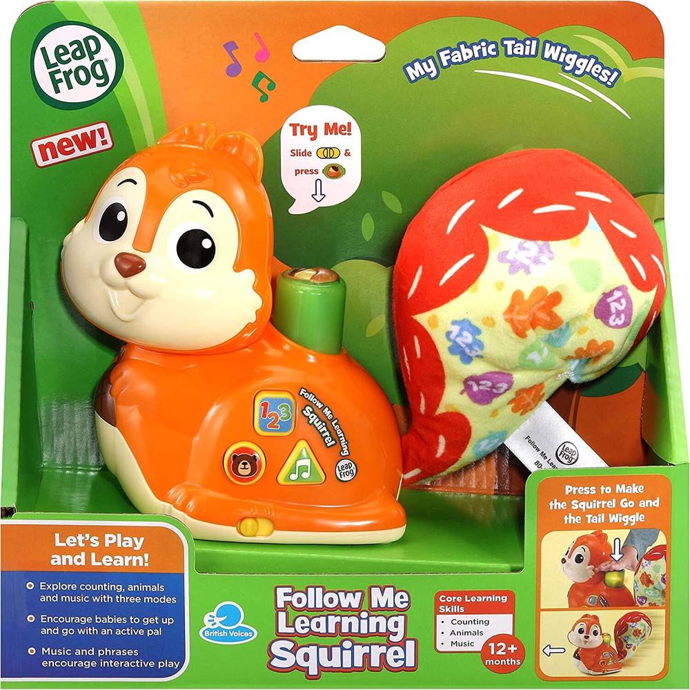 LeapFrog Follow Me Learning Squirrel | Buy online at The Nile