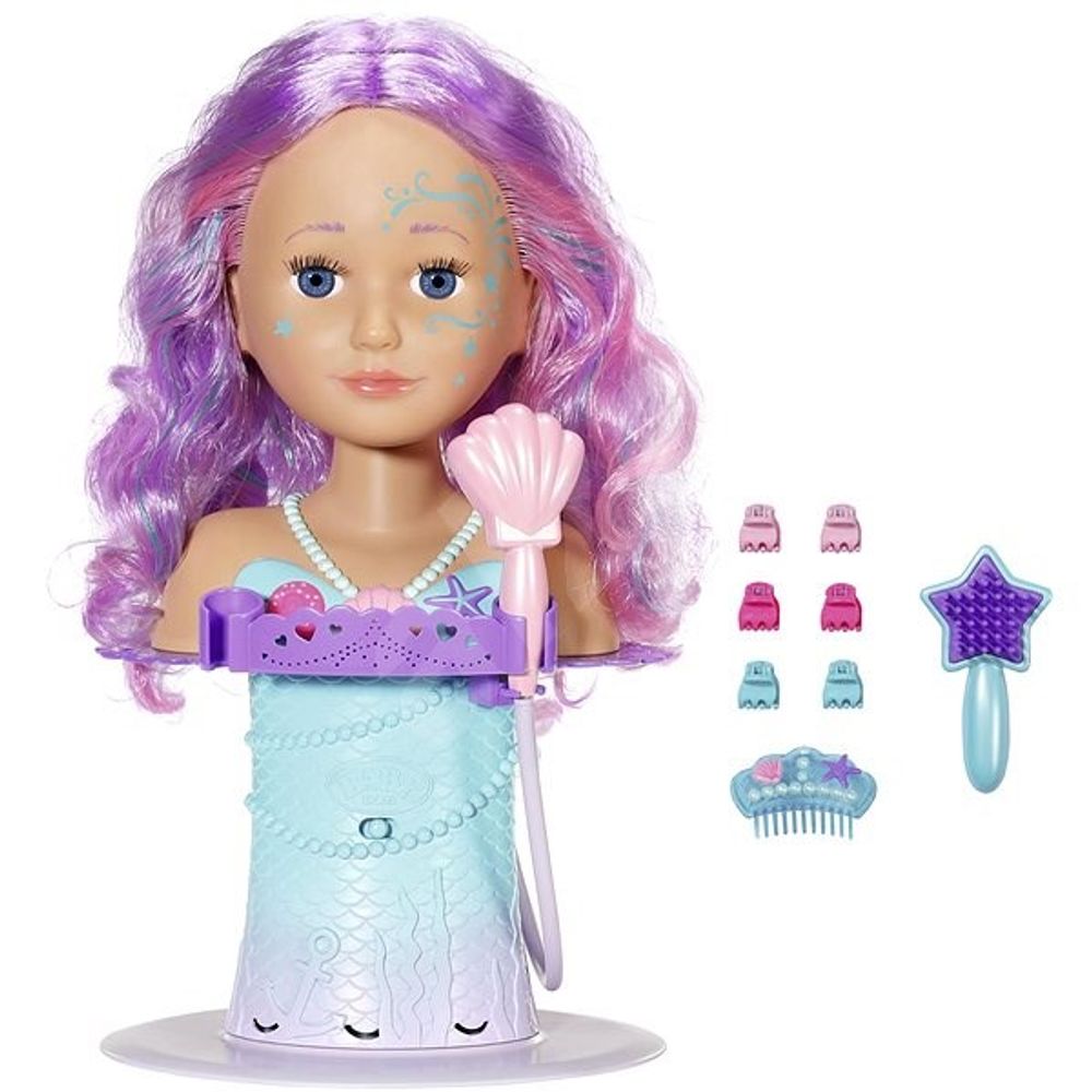 BABY Born Mermaid Styling Head | Buy online at The Nile