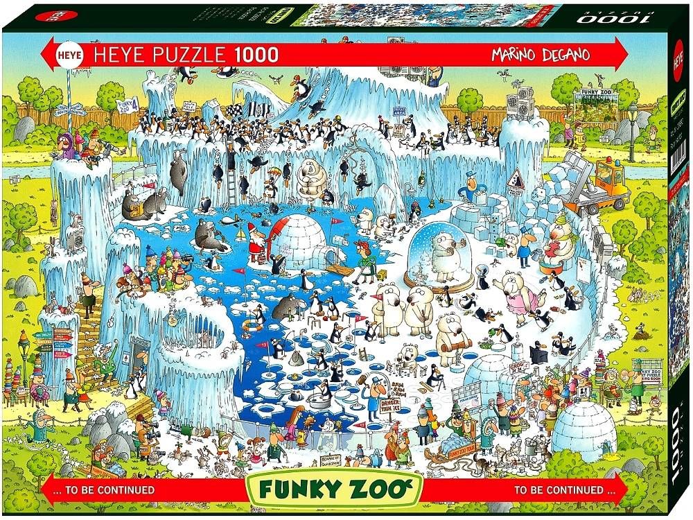 Heye Funky Zoo: Polar Habitat Jigsaw Puzzle, 1000 Piece | Buy online at ...