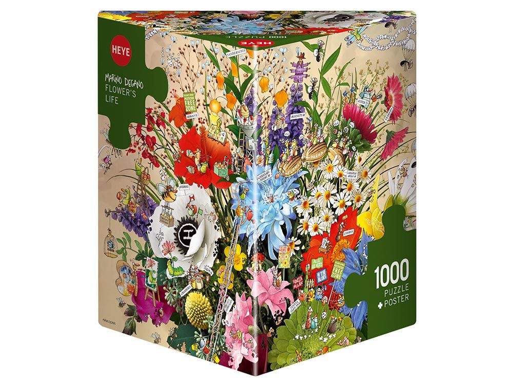Heye Degano, Flower's Life Jigsaw Puzzle, 1000 Piece | Buy online at ...