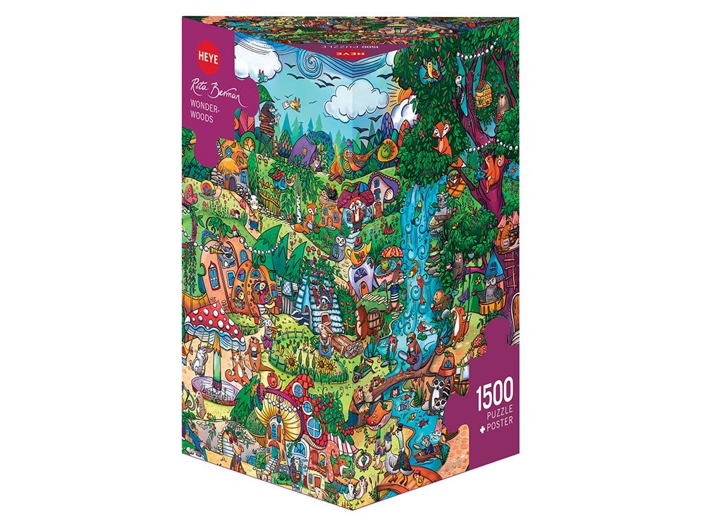 Heye Berman, Wonderwoods Jigsaw Puzzle, 1500 Piece | Buy online at The Nile
