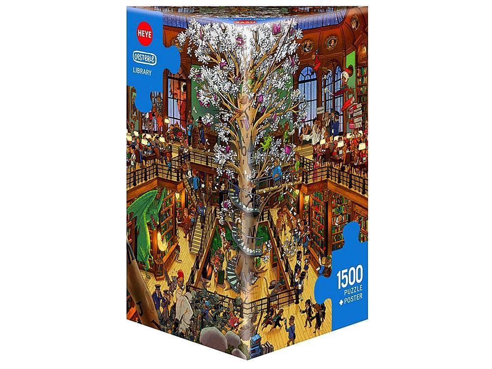 Heye Oesterle, Library Jigsaw Puzzle, 1500 Piece | Buy online at The Nile