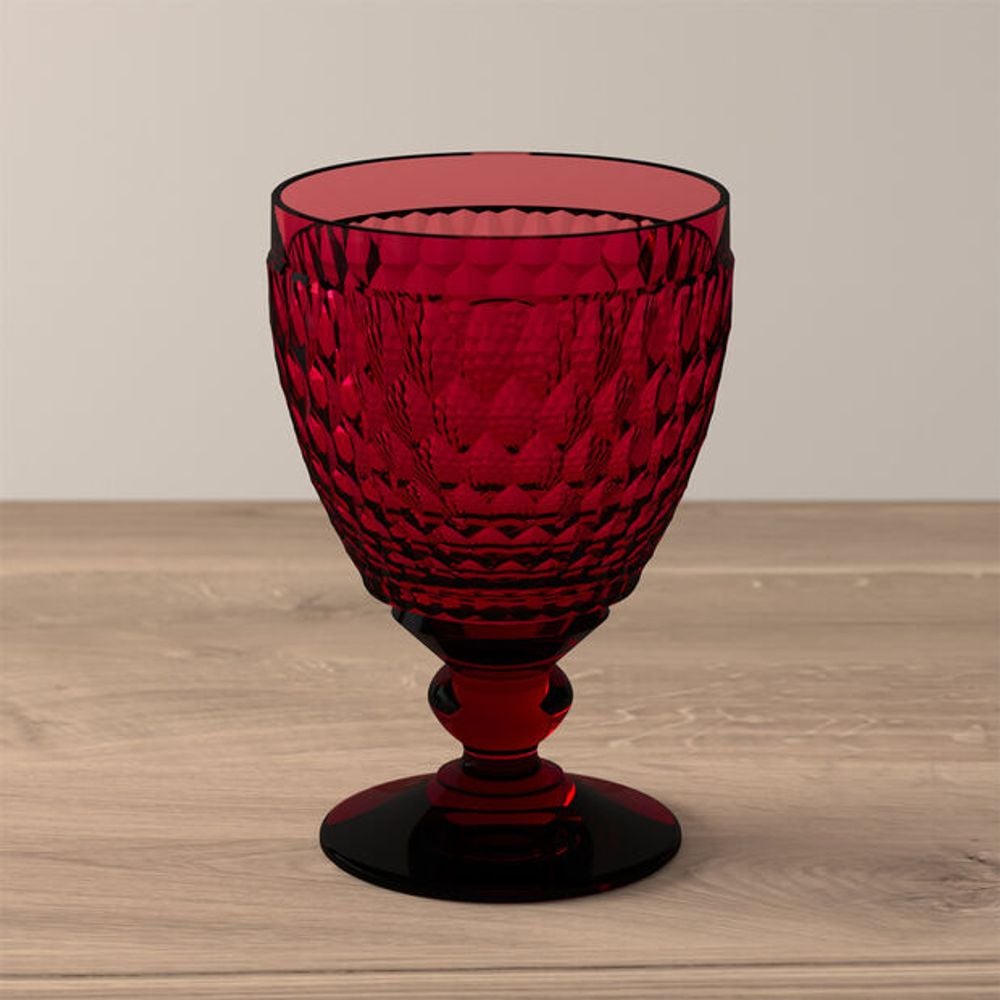 Villeroy & Boch Boston Coloured Water Glass (Red) | Buy online at The Nile