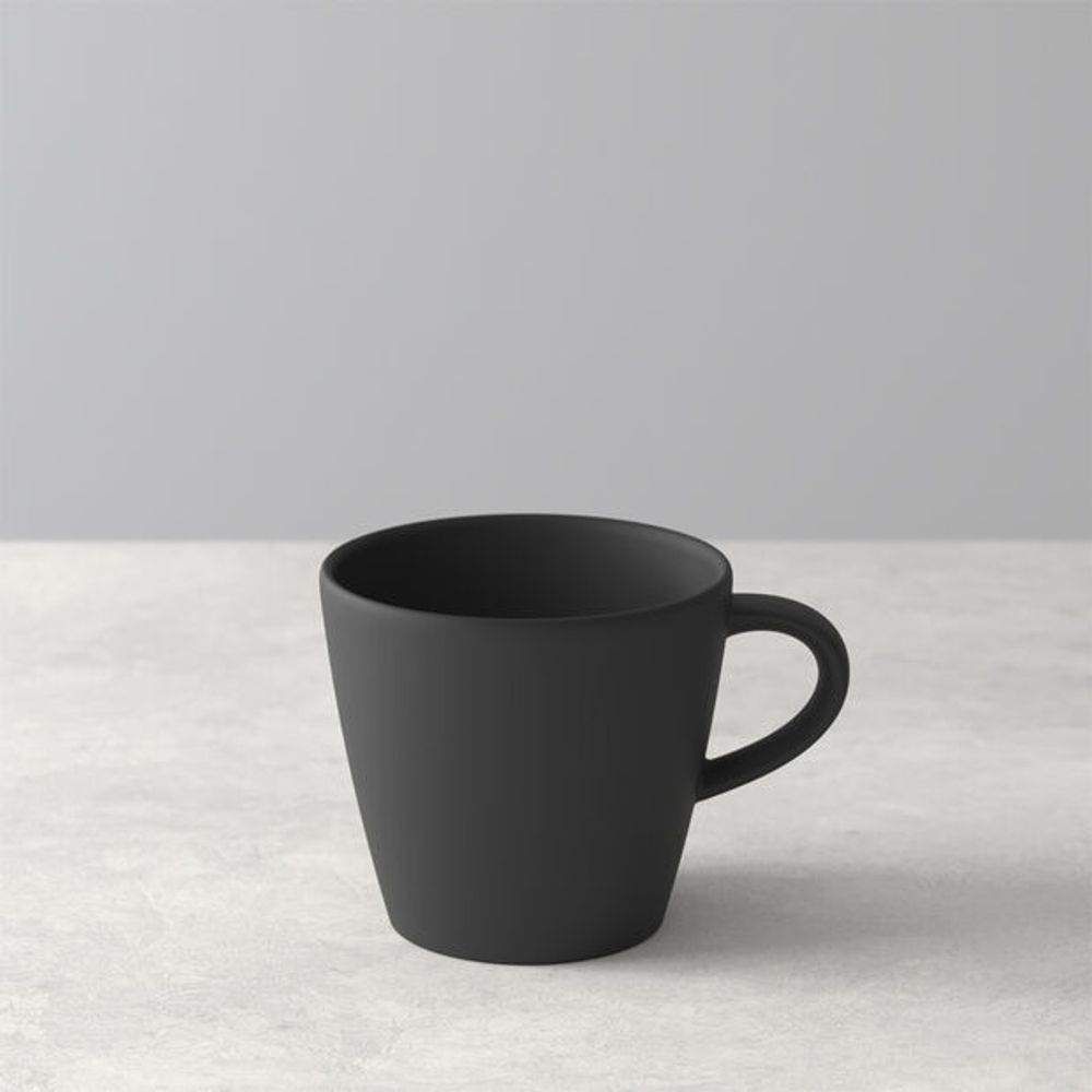 Villeroy & Boch Manufacture Rock Coffee Cup (Black/Grey) - 150mL | Buy ...