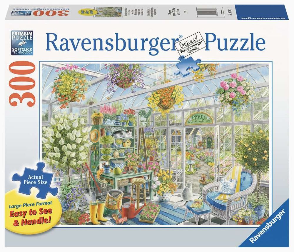 Ravensburger Greenhouse Heaven Jigsaw Puzzle, 300 Piece | Buy online at ...