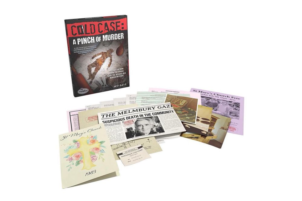 ThinkFun Cold Case: A Pinch of Murder Board Game | Buy online at The Nile