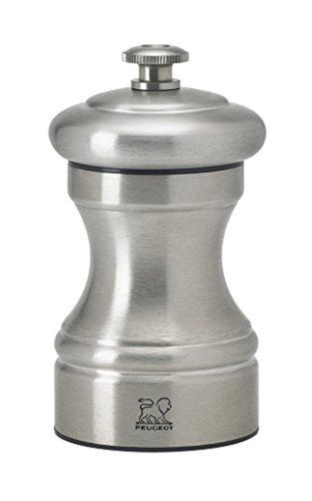 Peugeot Salt Mill Stainless Steel - 10cm | Buy online at The Nile