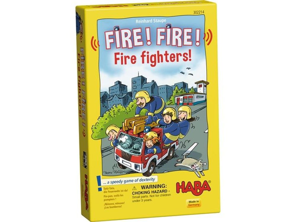HABA Fire! Fire! Fire fighters! Board Game | Buy online at The Nile