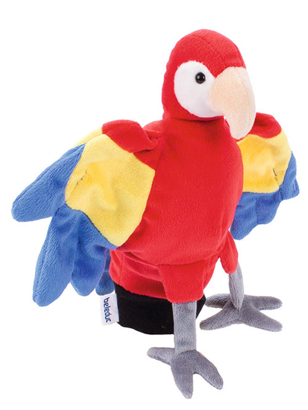 Beleduc Hand Puppet - Parrot | Buy online at Tiny Fox