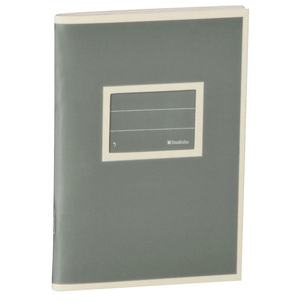 Semikolon Lined Exercise Notebook (Grey) - A6 | Buy online at The Nile