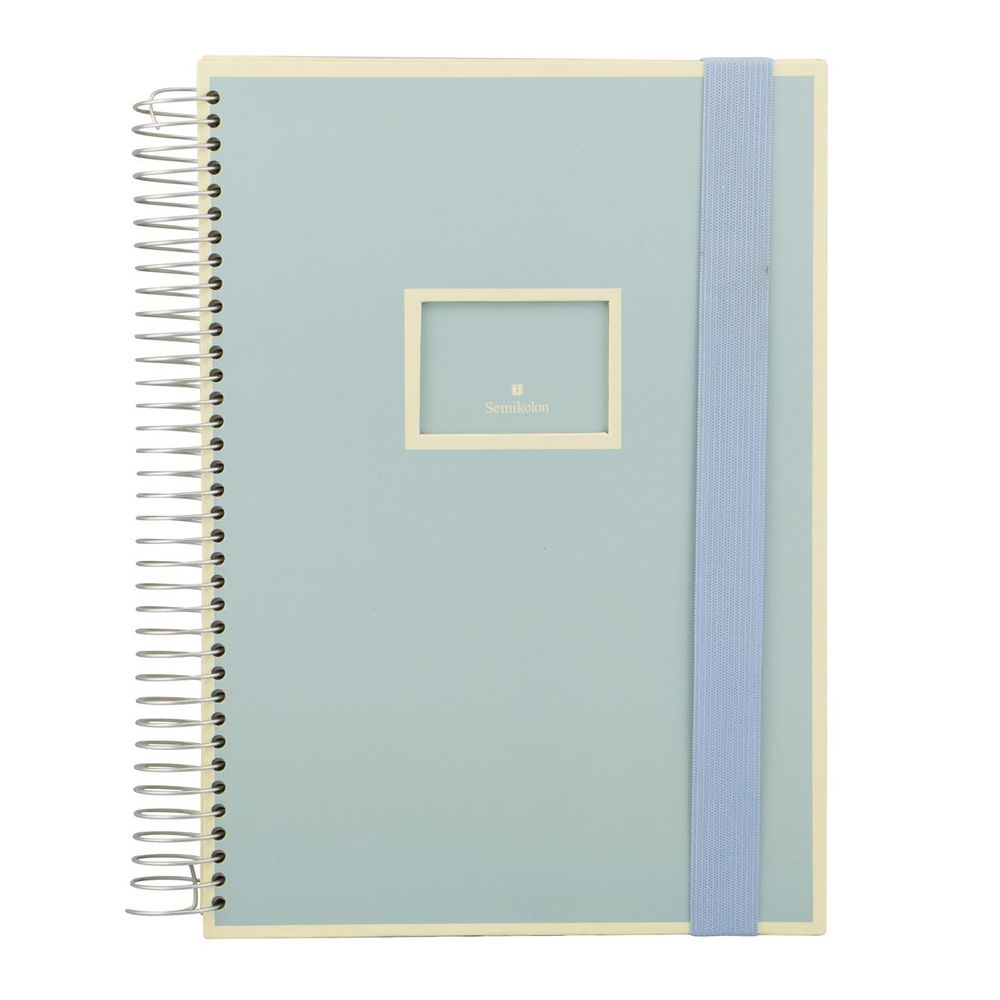 Semikolon Mucho Spiral Notebook A4 (Ciel) | Buy online at The Nile
