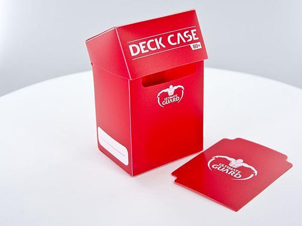 Ultimate Guard Deck Case 80+ Standard Size Deck Box (Red) | Buy online at The Nile