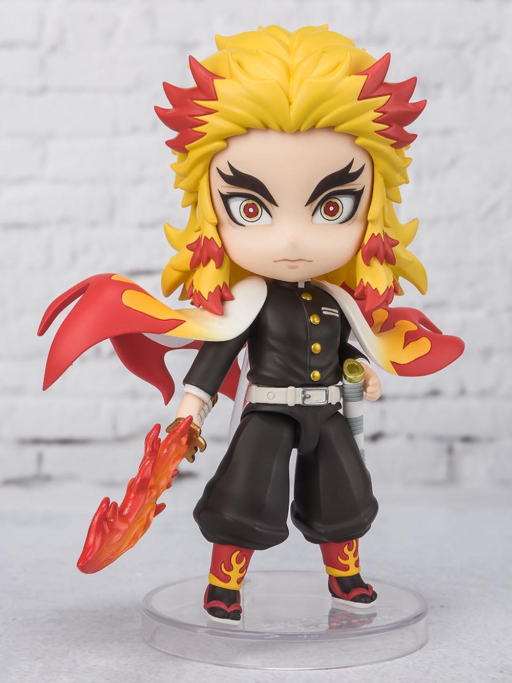 Tamashii Nations Figuarts Mini Kyojuro Rengoku Flame Breathing Figure ...