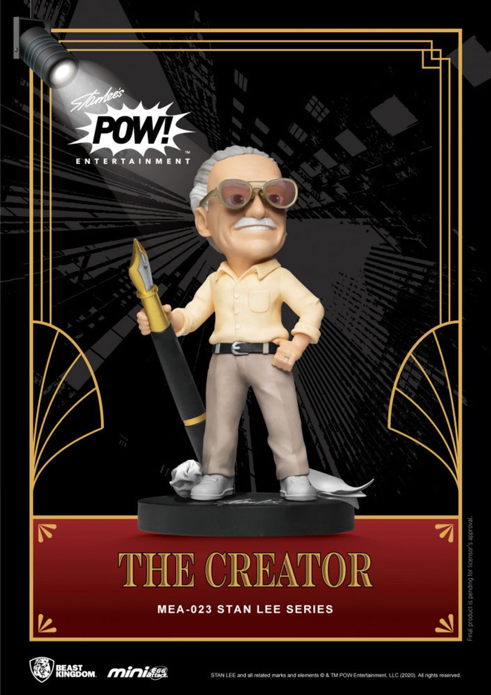Beast Kingdom Mini Egg Attack Stan Lee the Creator | Buy online at The Nile