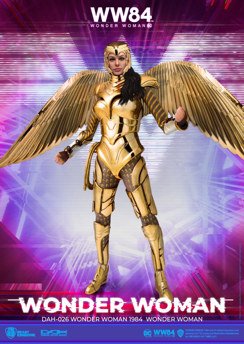 Beast Kingdom Wonder Woman 1984: Wonder Woman Golden Armor | Buy online ...