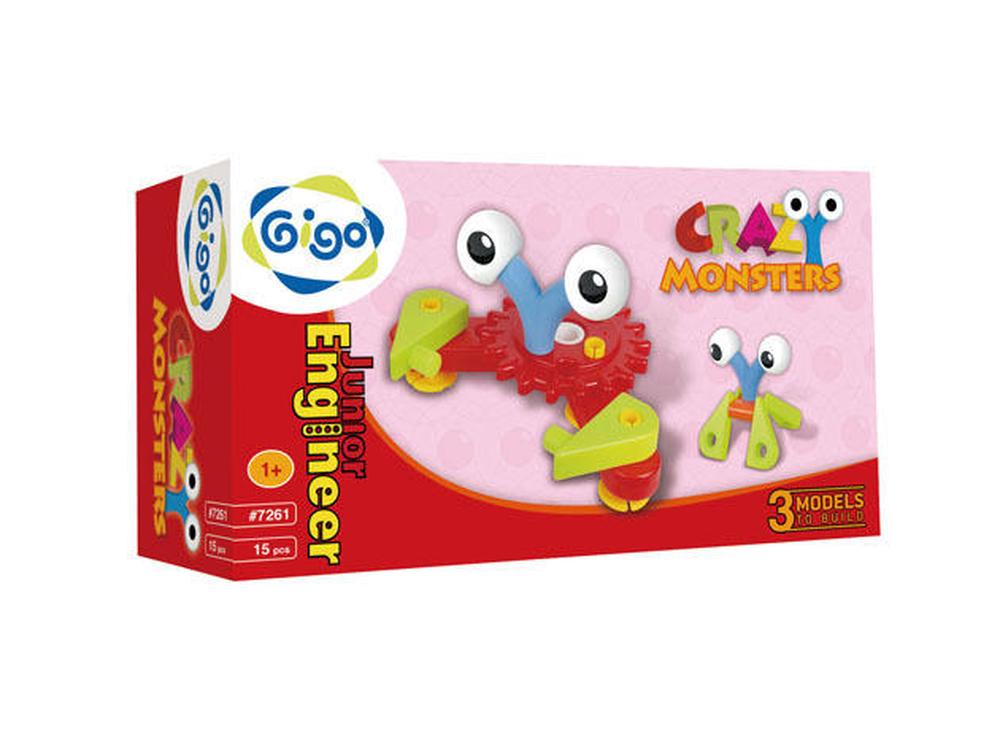 Gigo Crazy Monsters, 15 Piece | Buy online at The Nile