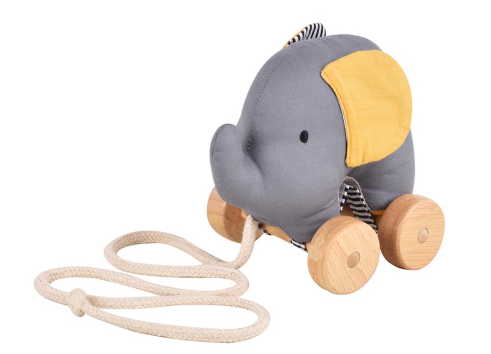 Tikiri Elephant Pull Toy | Buy online at The Nile
