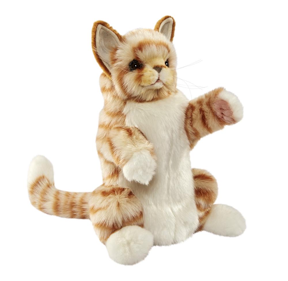 Hansa Creation Ginger Cat Puppet - 30cm | Buy online at The Nile