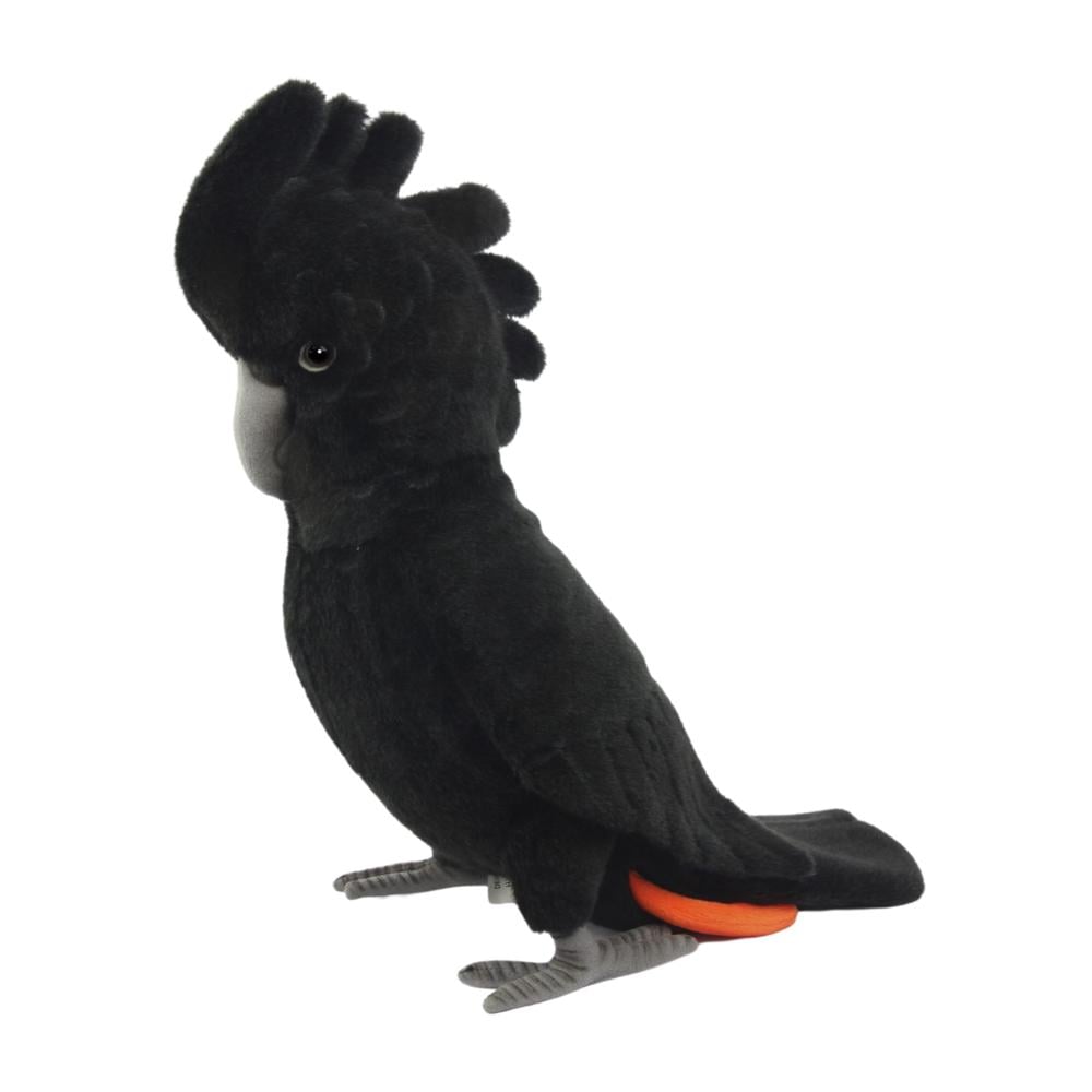 Hansa Creation Red Tailed Cockatoo Puppet (Black) - 35cm | Buy online ...