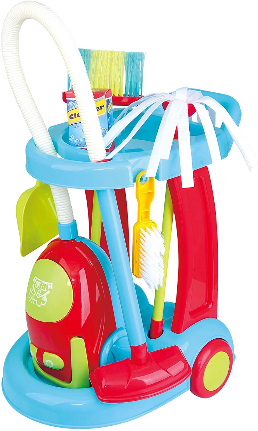 Playgo My Cleaning Trolley with Power Vacuum | Buy online at Tiny Fox