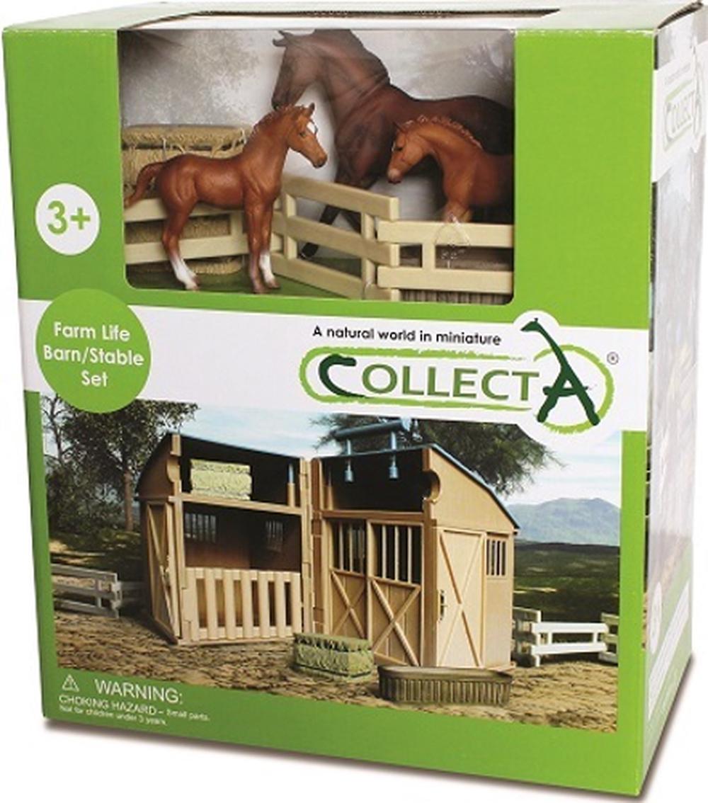 CollectA Horse & Accessories Barn/Stable Playset | Buy online at The Nile