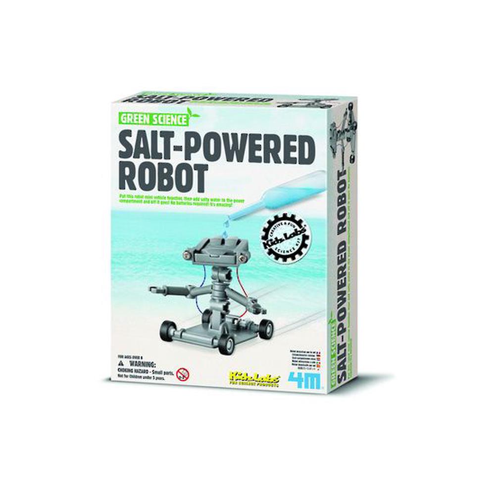 4M Kidz Labs Green Science - Salt-Powered Robot | Buy online at The Nile
