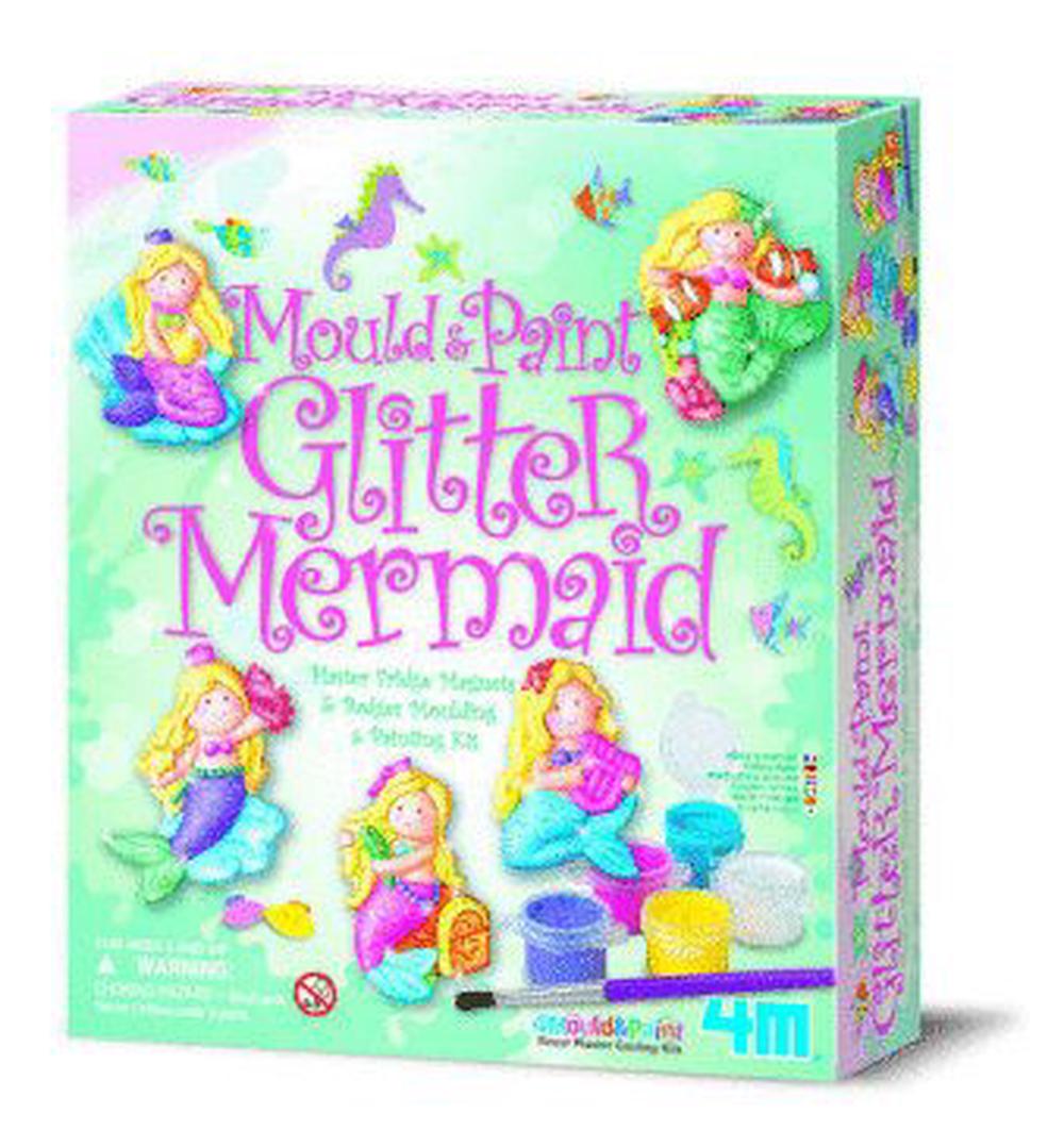 4M Mould & Paint Kits - Glitter Mermaid | Buy online at The Nile