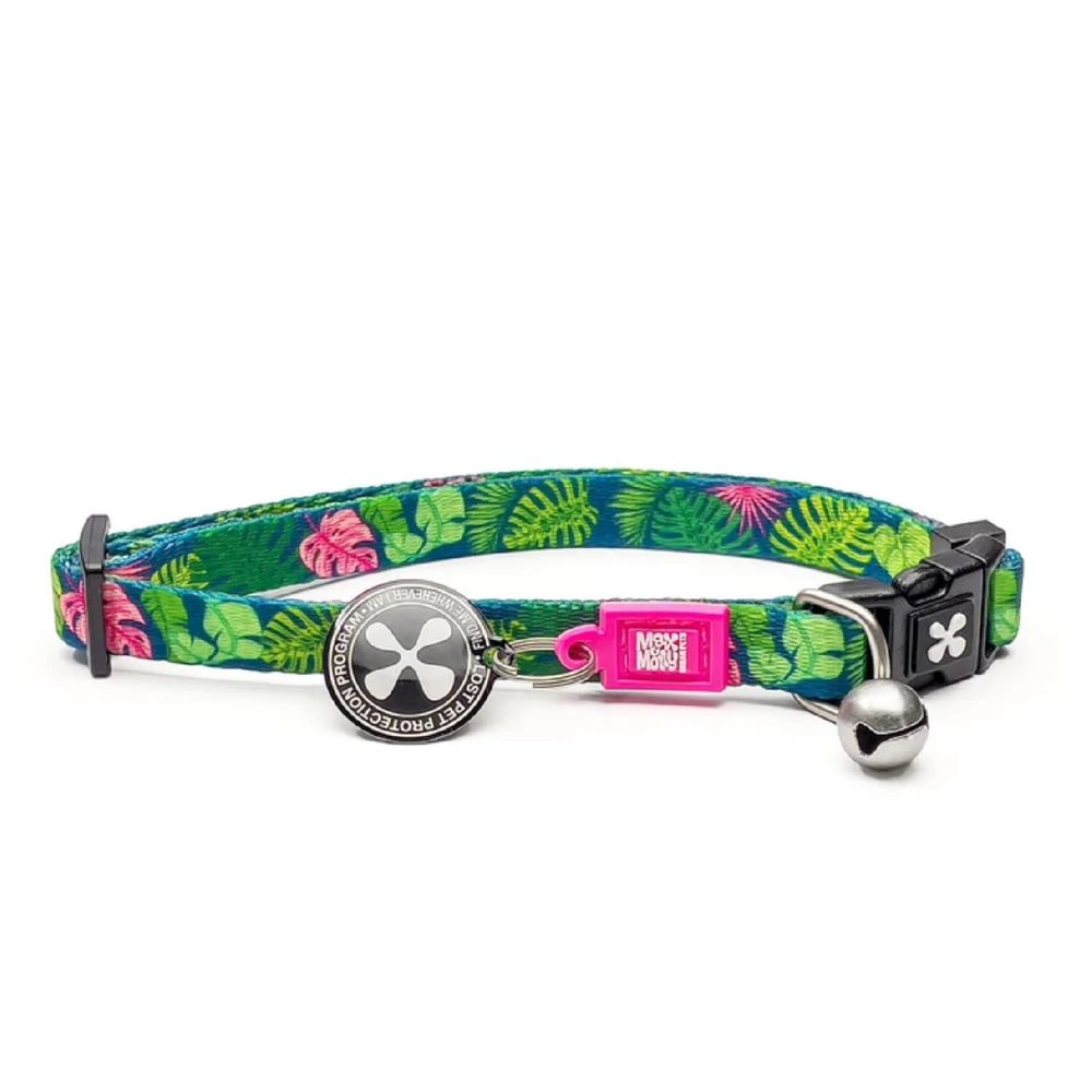 Max & Molly Smart ID Cat Collar (Tropical) | Buy online at The Nile