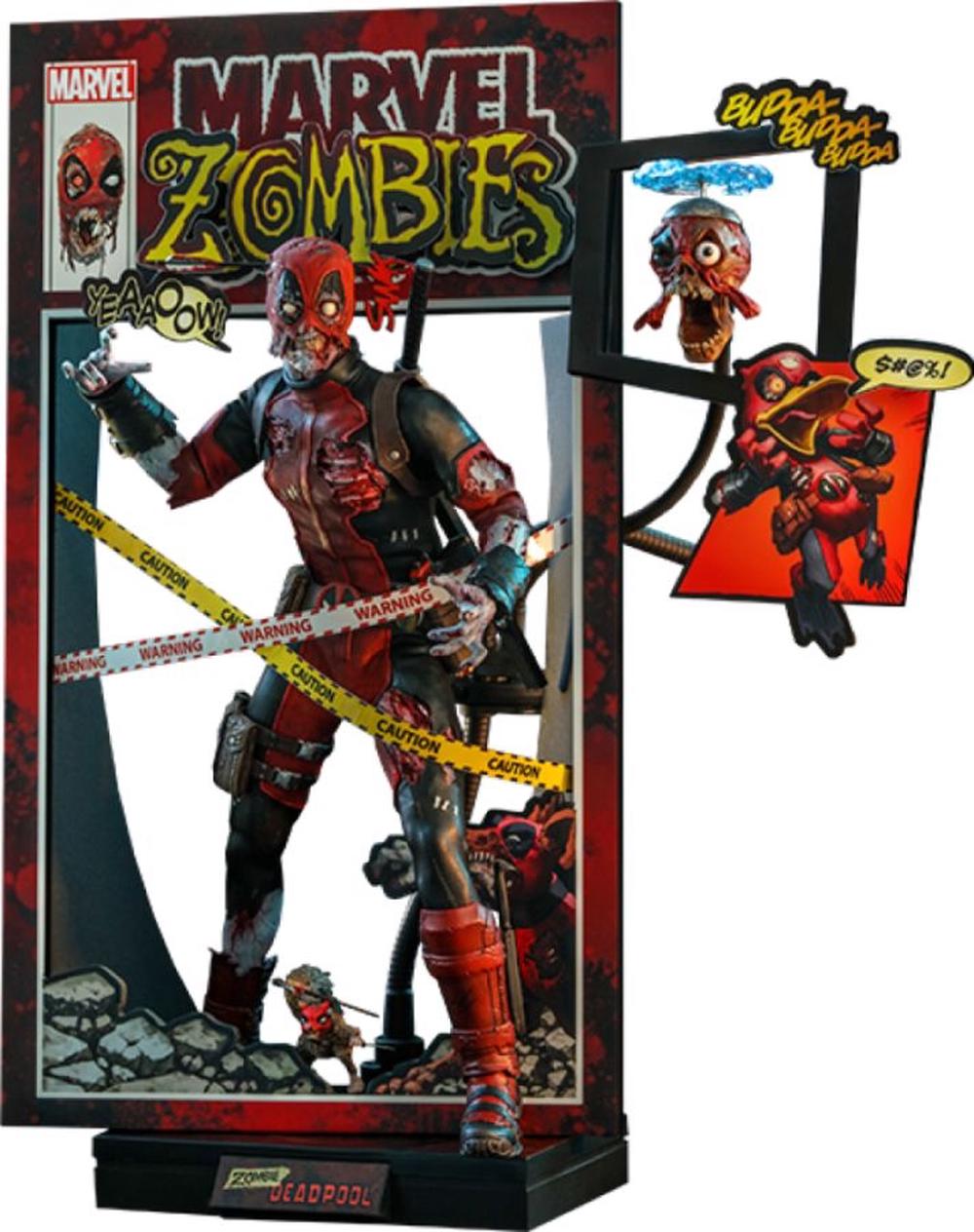 Hot Toys Marvel Zombies (Comics) - Deadpool Action Figure, 1:6 Scale ...