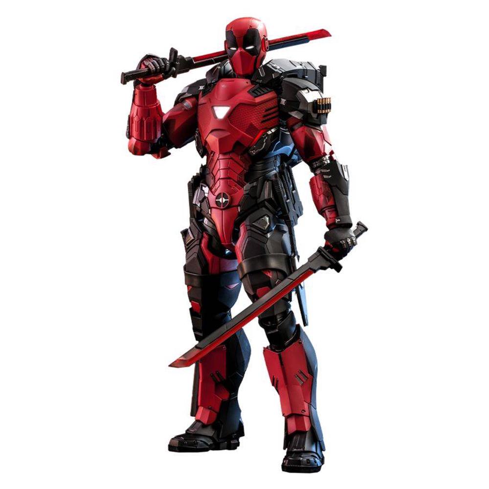 Hot Toys Marvel Comics - Armorized Deadpool Diecast 1:6 Scale Action ...
