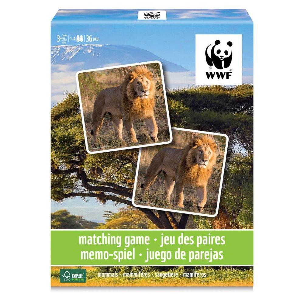 WWF Memory Matching Game - Mammals | Buy online at The Nile
